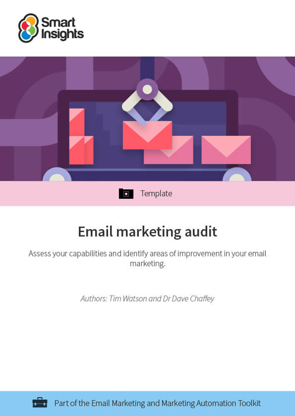 Email marketing audit – Smart Insights