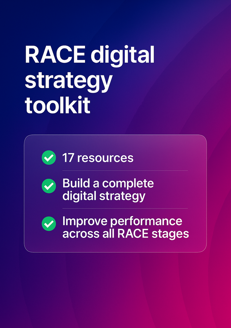 RACE digital strategy toolkit – Smart Insights